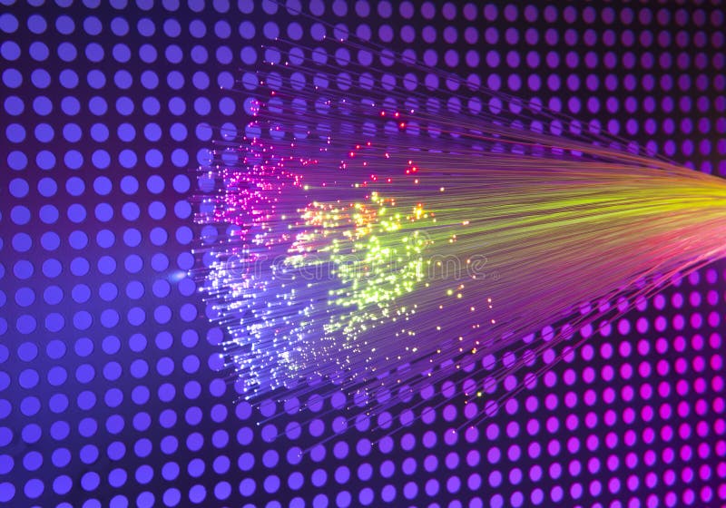 Fiber optic background stock image. Image of contact - 28580503