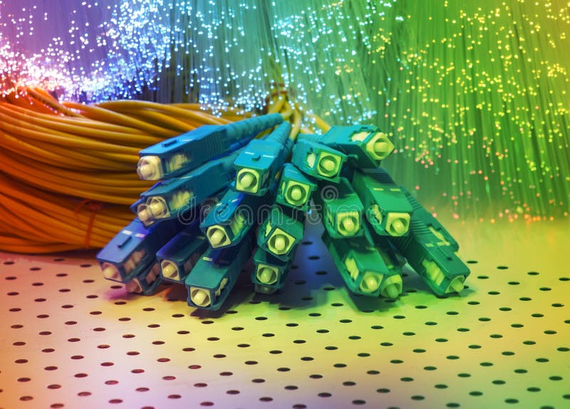 Fiber optic background stock photo. Image of connection - 34818794