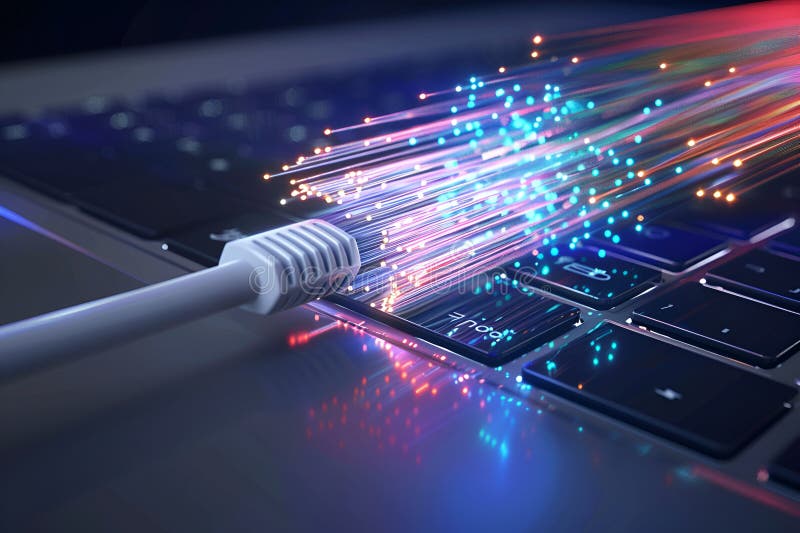 Fiber Optic Cable for Connecting To a Computer, Technology for ...