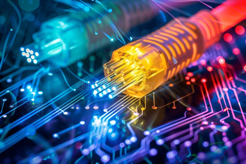 Fiber Optic Cable for Connecting To a Computer, Technology for ...