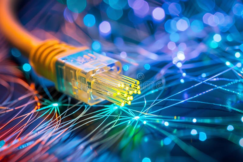 Fiber Optic Cable for Connecting To a Computer, Technology for ...