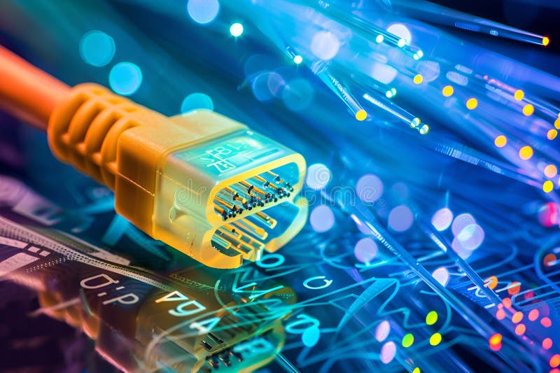 Fiber Optic Cable for Connecting To a Computer, Technology for ...