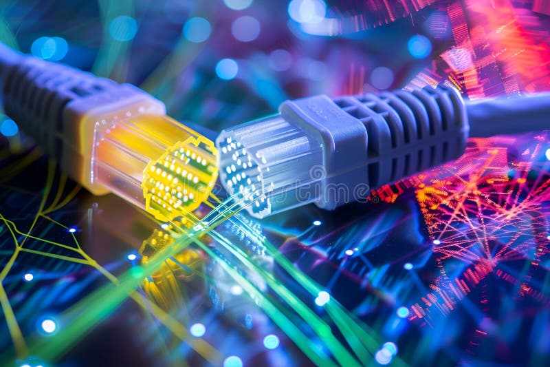 Fiber Optic Cable for Connecting To a Computer, Technology for ...