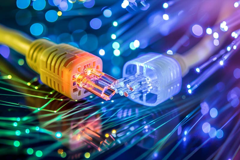 Fiber Optic Cable for Connecting To a Computer, Technology for ...