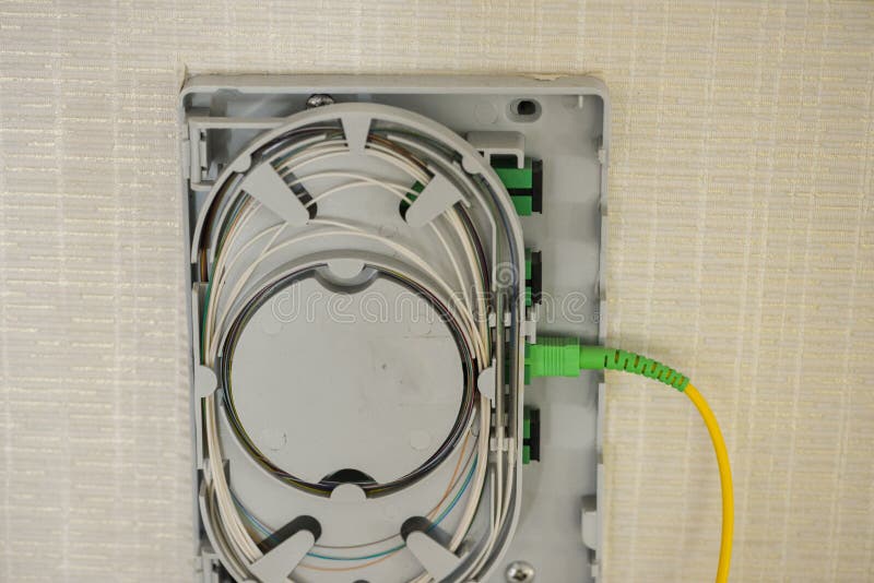 Fiber Optic Internet Connection To The House