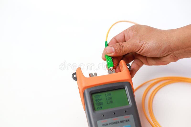 Fiber Optic Cable for Fast Internet Stock Image - Image of installation ...