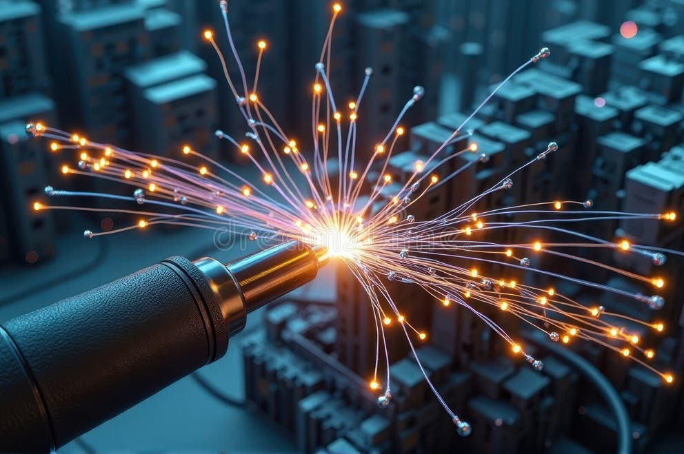 Fiber Optic Cable Illuminating Miniature City: Technology and ...