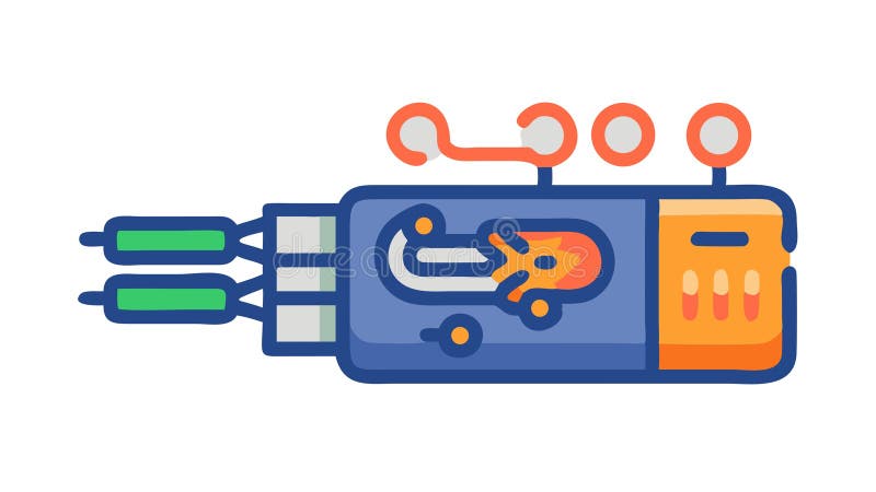Fiber Optic Cable and Internet Connectivity Icon, Vector Design ...