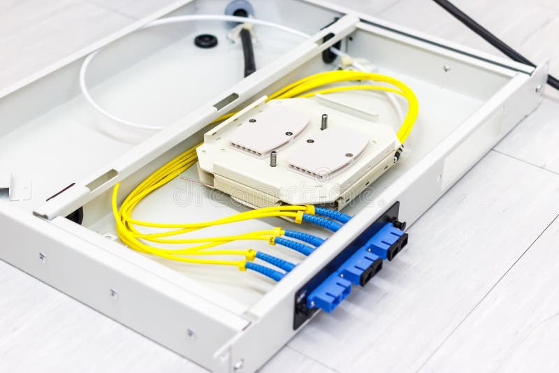 Fiber Optic Cable for Network System Stock Photo - Image of fibre ...