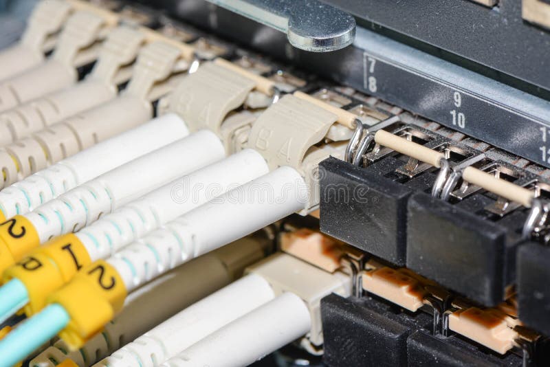 Fiber optic cable stock image. Image of data, computer - 72983093