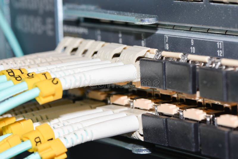 Fiber optic cable stock image. Image of business, communication - 72983151