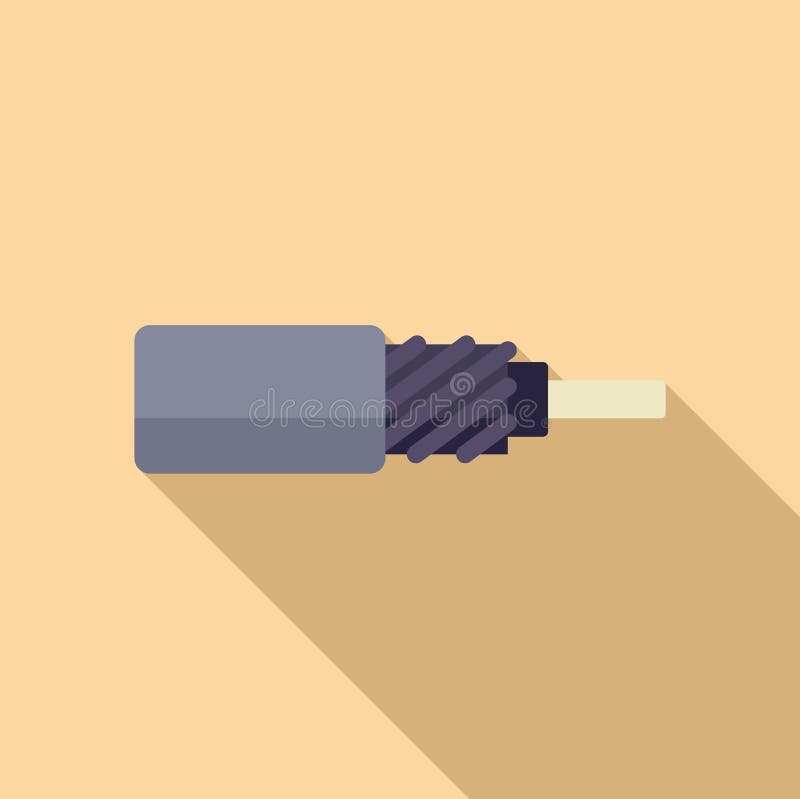 Fiber Optic Cable Transmitting Data Signal with Long Shadow Stock ...