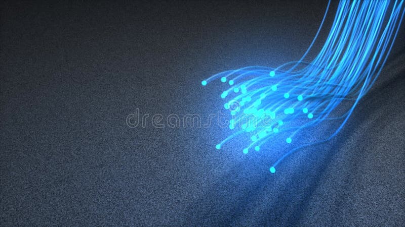 Fiber Optic Internet Cable Spools and Coils in a Warehouse of Cable ...