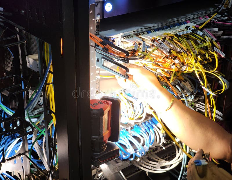 Fiber Optic Cables, Network, System, Server Room System Maintenance by ...