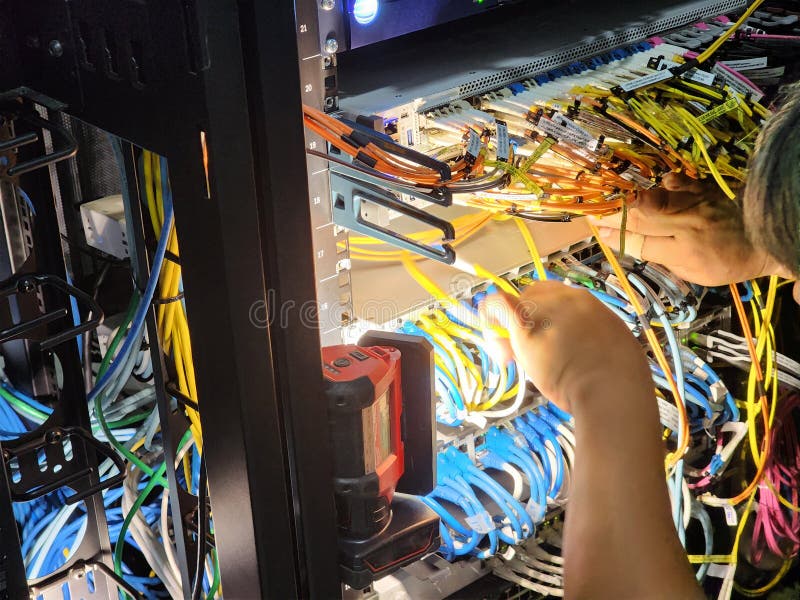 Fiber Optic Cables, Network, System, Server Room System Maintenance by ...