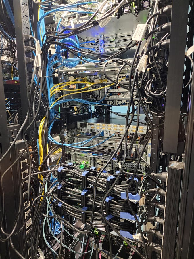 Fiber Optic Cables, Network, System, Server Room System Maintenance by ...