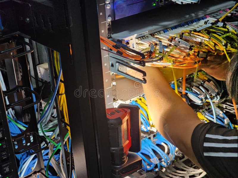 Fiber Optic Cables, Network, System, Server Room System Maintenance by ...