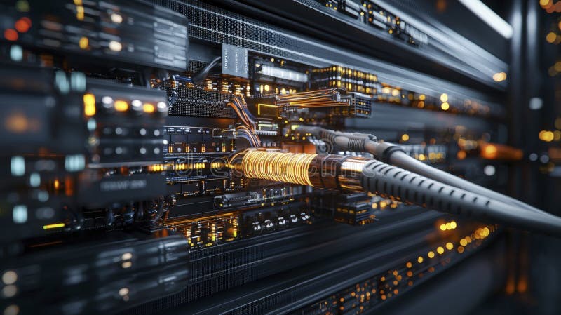 Fiber Optic Communication Systems and Data Center Tech Innovating High ...