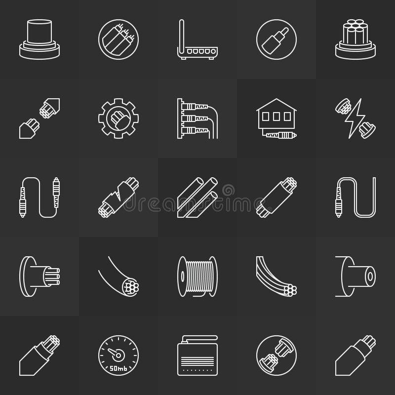 Logo Fiber Optic Icon. Element of Internet Connection Icon. Premium ...