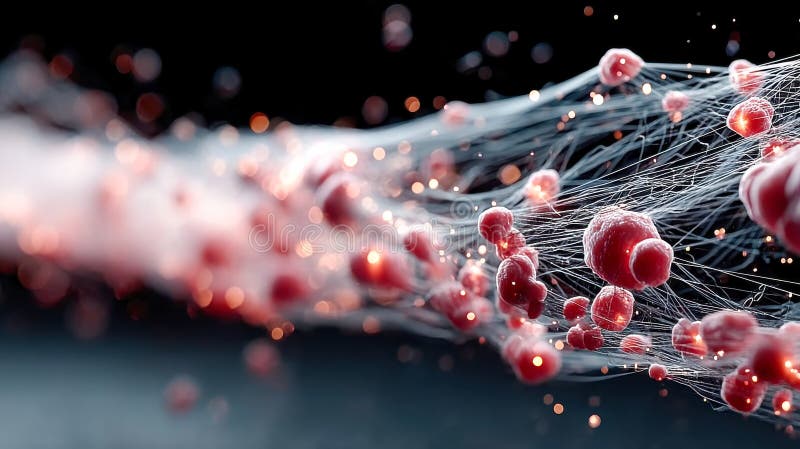 Fiber Optic Network Cable Close-up, High-speed Data Transmission Stock ...