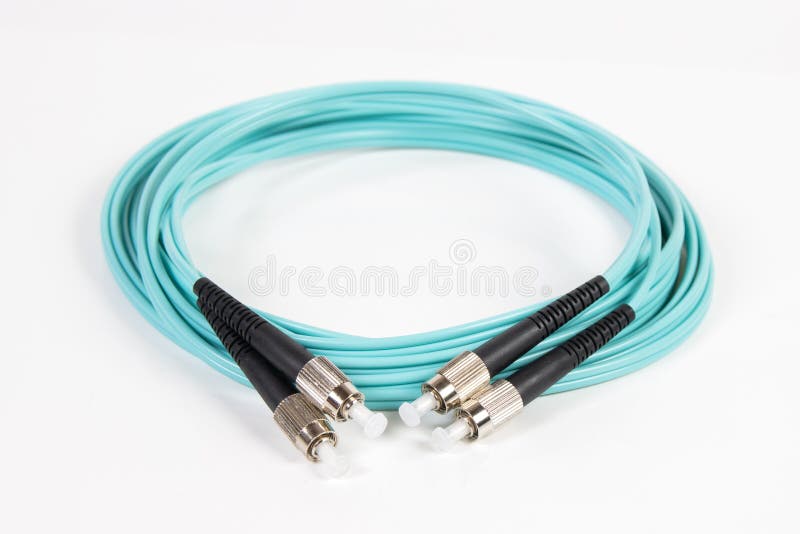 Fiber Optic Patch Cord Cable on Electrical Engineering Drawings Stock ...