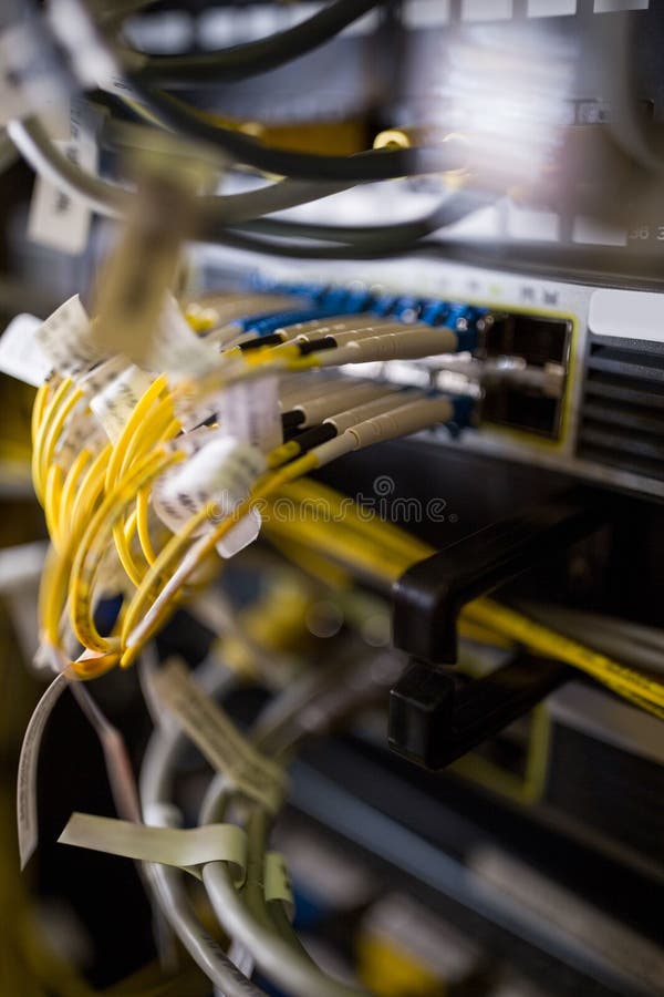 Inside Modern Data Center Network Infrastructure Fiber Optic Cables ...