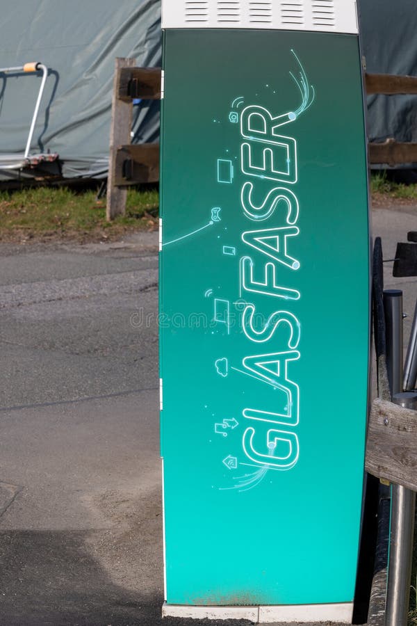 Fiber Optic Sign: Symbol for Fast Internet and Modern Technology ...