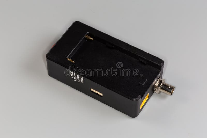 Fiber Optic System Unit with Operation from an Attached Battery Stock ...