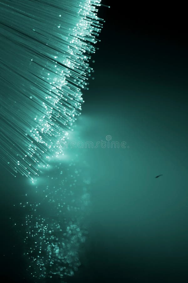 Green Fiber Optic stock photo. Image of abstract, optic - 134524