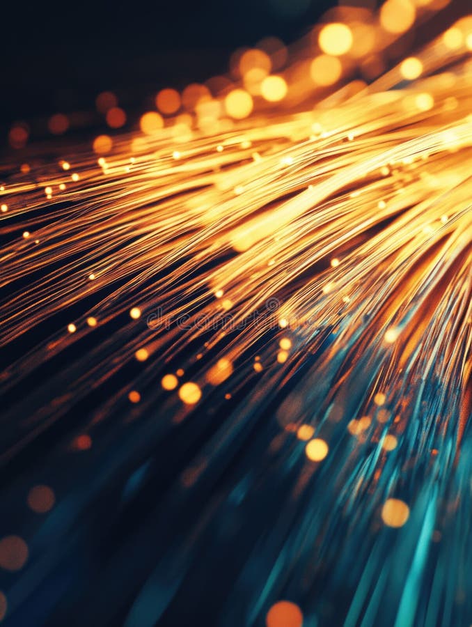 Fiber optical cable stock photo. Image of telecommunications - 381887238