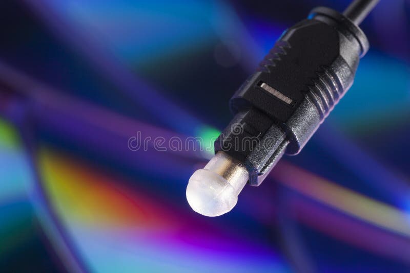 Fiber Optical Connection Cable Stock Photo - Image of optic, patch ...