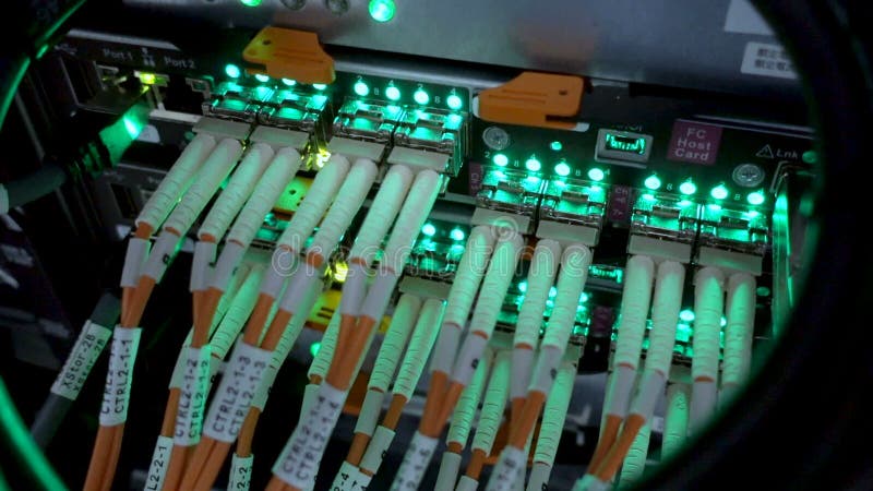 Fiber Optical Connector Interface. Information Technology Computer ...