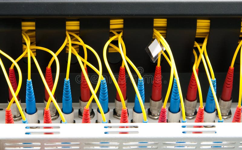Network switch rack stock image. Image of business, communicate - 11592177