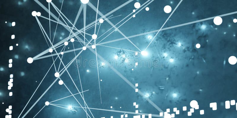 Fiber Optical Network Cable Internet Connection Concept Artificial ...