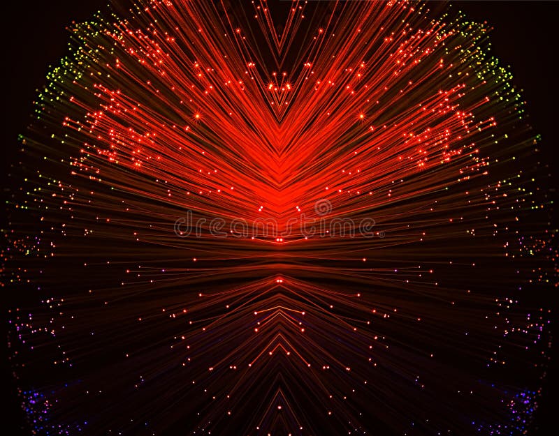 Fiber Optical Network Cable Stock Photo - Image of futuristic, modern ...