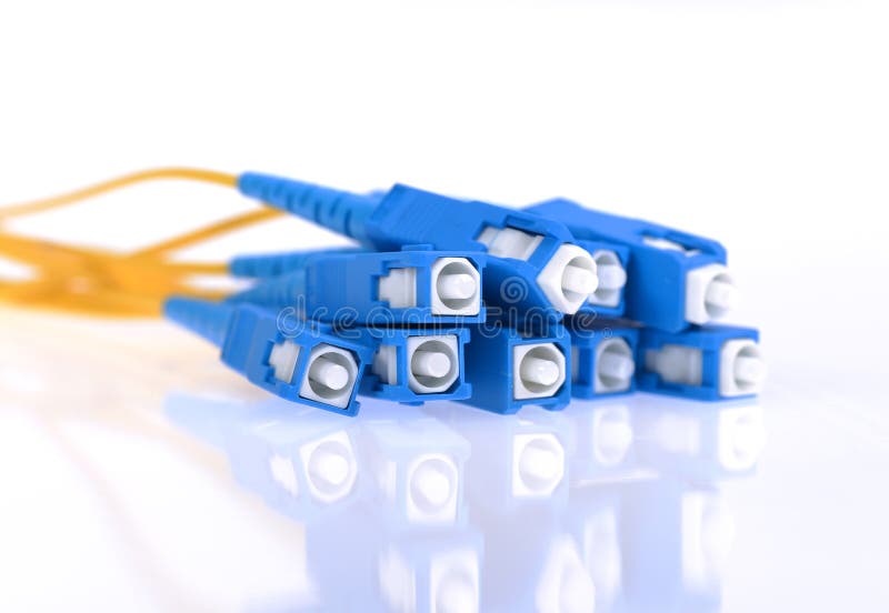 Fibre Optic Mass Closure with Cable Entry Ports Stock Photo - Image of ...