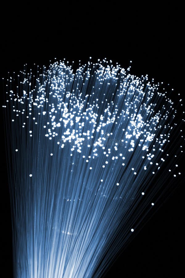Fiber optics close-up stock photo. Image of light, glow - 4177386