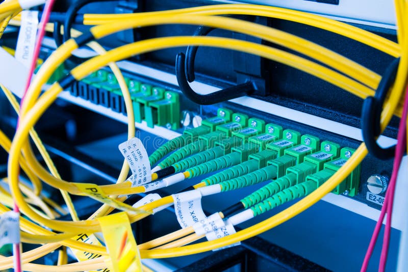 109 Server Connected Fiber Optics Cables Stock Photos - Free & Royalty ...