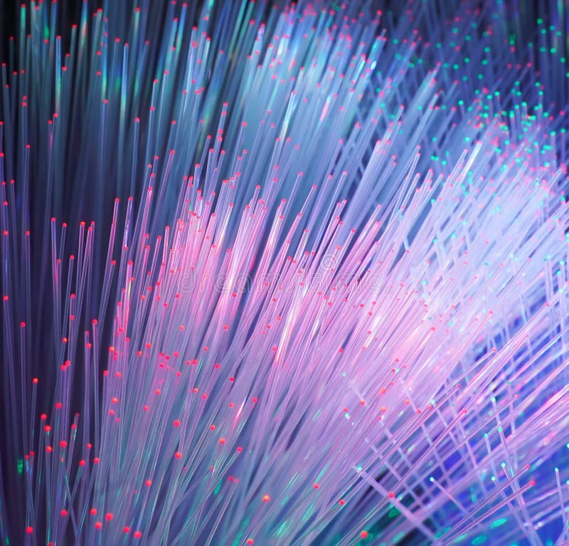 Fiber Optics Lights Abstract Stock Photo - Image of optics, fiber ...