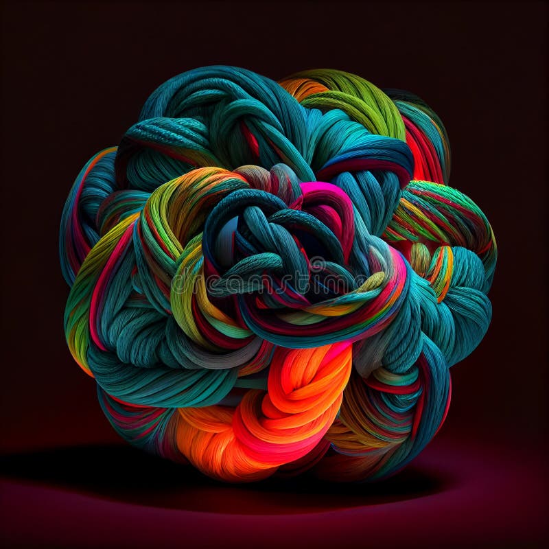 Fiber Optics Lights Abstract Background Stock Illustration ...