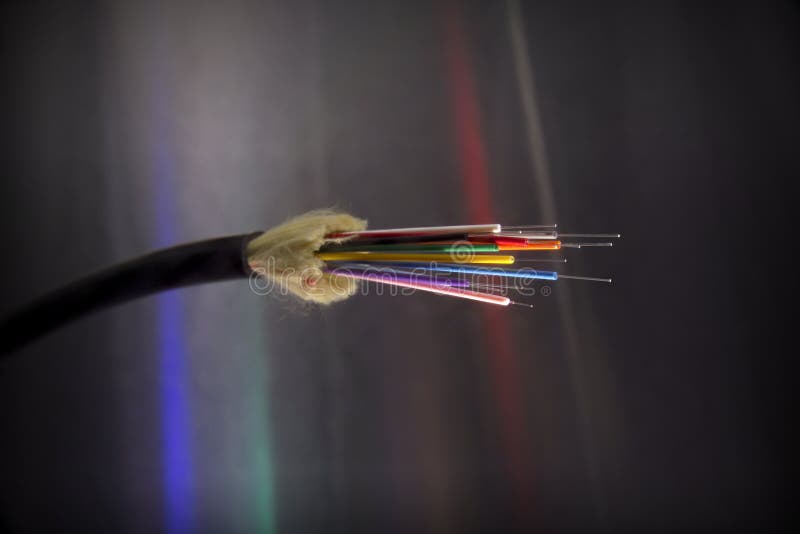 High Tech Electronic Binary Code Digital Circuit Board Fiber Optic ...