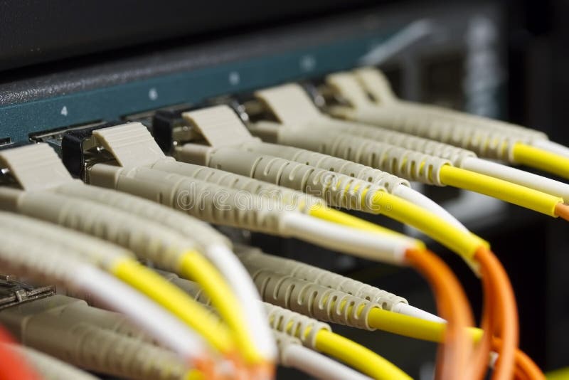 Fiber Switch stock image. Image of fiber, focus, network - 29553737