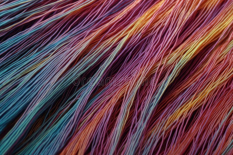 Fiber Under a Microscope Enhancing Details of Weave Stock Image - Image ...