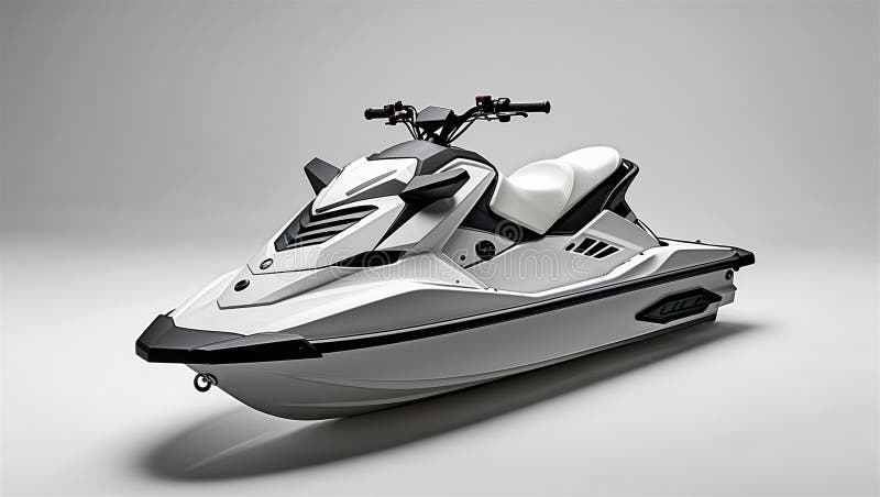 Fiberglass Jet Ski Hull Empty and Unpainted, No Handlebars or Detail ...