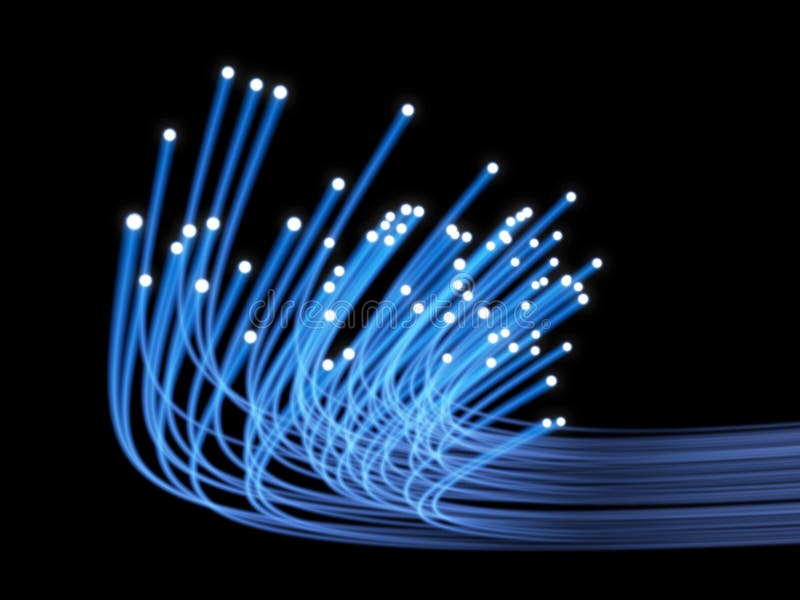 Super Fast Fibre Optic stock vector. Illustration of technology - 30318581