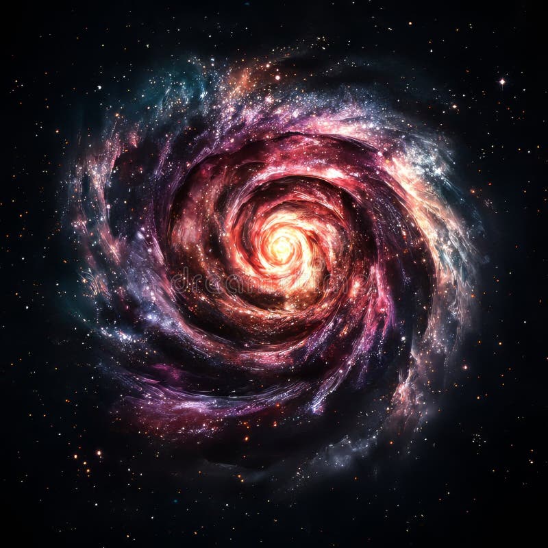 Fibonacci Sequence Hologram - a Colorful, Intricate Spiral Pattern ...