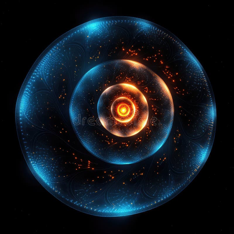 Fibonacci Spiral Hologram - a Spiral Based on the Fibonacci Sequence ...