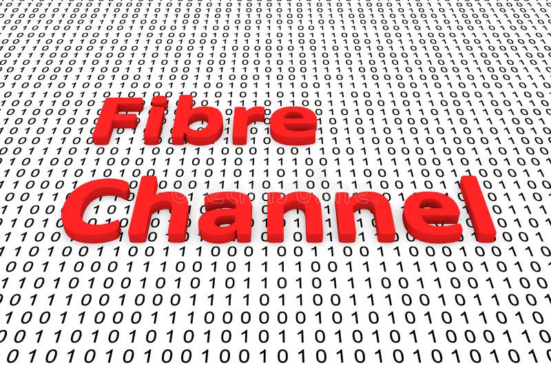 Fibre channel stock illustration. Illustration of code - 84830259