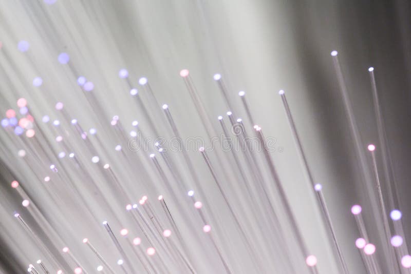 Fibre Optic cable threads stock image. Image of communication - 66112993