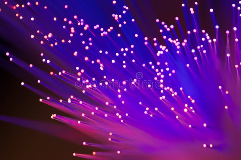 Fibre Optic cable threads stock image. Image of ends - 66113011